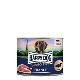 Happy Dog Sensible Pure France (Ente) Hunde-Nassfutter getreidefrei 12x200g