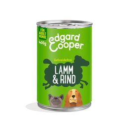 Edgard & Cooper Adult Lamm & Rind Hunde-Nassfutter getreidefrei 6x400g