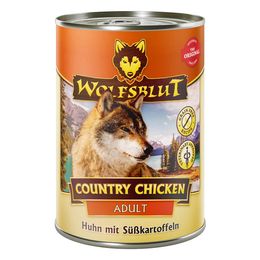Wolfsblut Country Chicken Adult Hunde-Nassfutter getreidefrei 6x395g