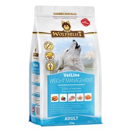 Wolfsblut VetLine Weight Management Truthahn Hunde-Trockenfutter f&uuml;r &uuml;bergewichtige Hunde 2kg