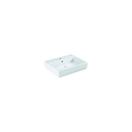 Grohe Waschtisch Cube Keramik 60cm, 1 HL m &Uuml;L, alpinwei&szlig; PureGuard (3947300H)