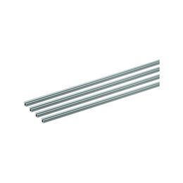 Hettich Laufprofil-Set einbahnig, 2500mm SlideLine M 9227246, silber)