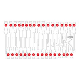 KS Tools Leere Schaumstoffeinlage zu 813.0033 (813.0033-97)