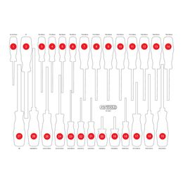 KS Tools Leere Schaumstoffeinlage zu 811.0027 (811.0027-97)