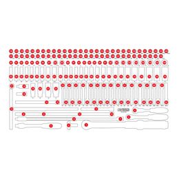 KS Tools Leere Schaumstoffeinlage zu 813.0165 (813.0165-97)