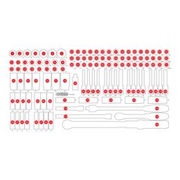 KS Tools Leere Schaumstoffeinlage zu 813.0120 (813.0120-97)