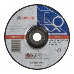 Bosch Schruppscheibe gekr&ouml;pft Expert for Metal A 30 T BF, 180 mm, 22,23 mm, 8 mm (2608600379)