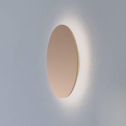 ARGON LED-Wandleuchte Orios Plus, gold, Ø 30 cm, Stahl