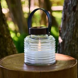 Sirius LED-Solarleuchte Aston Jar, H&ouml;he 16 cm, schwarz/braun, IP44