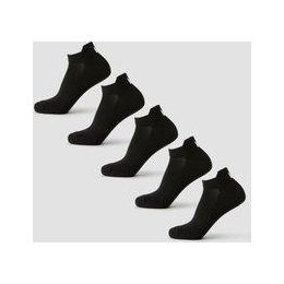 Myprotein MP Unisex Sneaker-Socken (5er-Pack) - Schwarz - UK 12-14