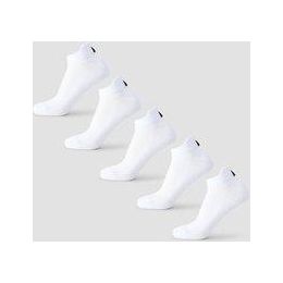 Myprotein MP Unisex Sneaker-Socken (5er-Pack) - Wei&szlig; - UK 6-8