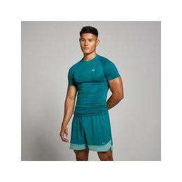 Myprotein MP Herren Tempo Pillar nahtloses Top &ndash; Aqua Blaugr&uuml;n - XL