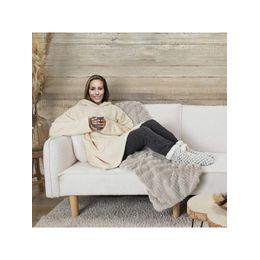 HYGGE &Auml;rmeldecke in Beige - (L)118 x (B)85 cm - 36% | Decken