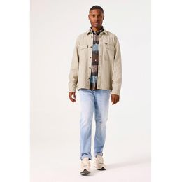 Garcia Hemdjacke in Beige - 55% | Gr&ouml;&szlig;e XXL | Herren-plussize