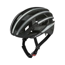 Alpina Fahrradhelm "Ravel Reflective" in Schwarz - 60% | Gr&ouml;&szlig;e 51-55 cm | Damen-outdoor-ausruestung