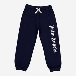 Palm Angels Blaue Jogginghose mit Logo