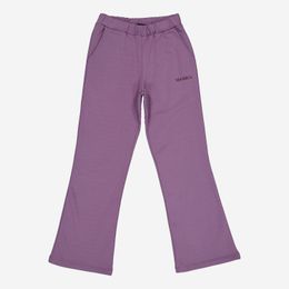 MAX & Co. Hellviolette Hose mit Logo-Detail