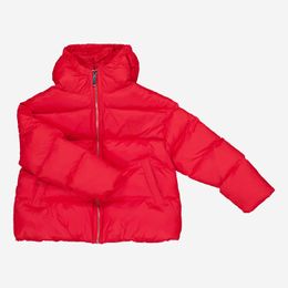 MAX & Co. Rote Jacke mit Kapuze