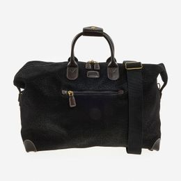 Bric'S Schwarze Wochenendtasche mit Logo