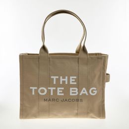 Marc Jacobs Beigefarbene Tote Bag aus Canvas