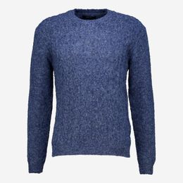 Replay Dunkelblauer Pullover mit Rundhalsausschnitt