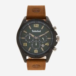 Timberland Mehrfarbige Armbanduhr mit Lederarmband