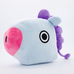 BT21 Mehrfarbiges Kissen im Mang-Design 38x35cm