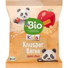 Kindersnack Knusper Bären Apfel Zimt, ab 3 Jahren dmBio
