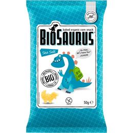 Kindersnack, gebackener Mais Sea Salt, ab 3 Jahren BioSaurus