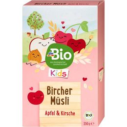 Kindermüsli Bircher mit Kirschen, ab 3 Jahren dmBio