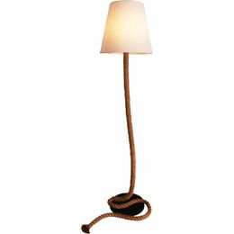 Näve NÄVE Stehlampe "Rope", beige (natur), 1, Ø 40cm H: 164cm, Leuchten