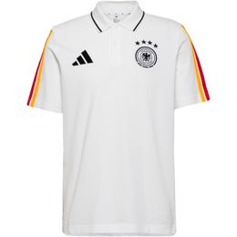 Adidas Dfb Dna Polo Poloshirt Herren - weiß - Gr. L - Baumwolle