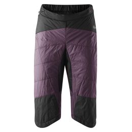 Fahrradhose Gonso "Alvao W", Damen, Gr. 48, Normalgrößen, lila (aubergine), 100% Polyamid, Hosen Fahrradhose, Hohe Wärmeisolation, wasserabweisende Ausrüstung