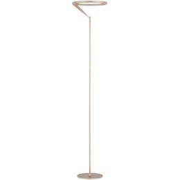 NOVA LUCE Stehlampe "TILIA", mocca, 1, &Oslash; 33cm H: 168cm, 1 Stk., Leuchten, Stehlampe