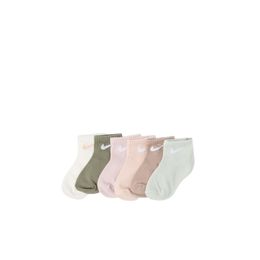 Nike Sportswear Socken 'SWOOSH' M&auml;dchen Gr&ouml;&szlig;e 16/18.5 beige / nude / mint / wei&szlig;