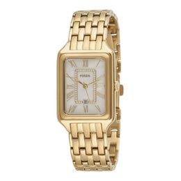 Fossil Uhr 'RAQUEL' Damen Gr&ouml;&szlig;e One Size gold / wei&szlig;