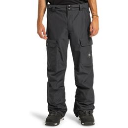 Snowboardhose DC Shoes "Code 15K", Herren, Gr. M, schwarz, 55% Polyester, 45% Polyester, Hosen