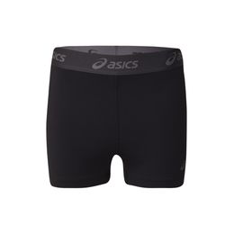 asics Sportshorts 'ESSENTIAL' Damen Gr&ouml;&szlig;e M grau / dunkelgrau / schwarz