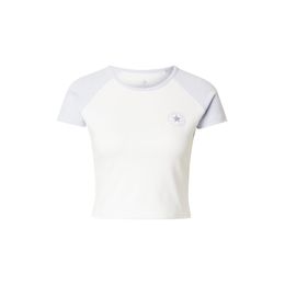 Converse T-Shirt Damen Gr&ouml;&szlig;e M pastellblau / wei&szlig;