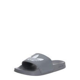 adidas originals Pantolette 'Adilette Lite' Damen Gr&ouml;&szlig;e 44.5/45 grau / wei&szlig;