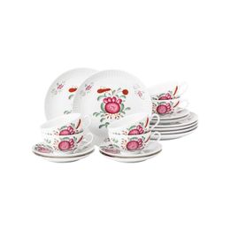 Seltmann Weiden Teeservice Amina Ostfriesenrose 6er Set