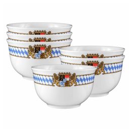 Seltmann Weiden M&uuml;slischalen Compact Bayern &oslash; 12,7 cm 6er Set