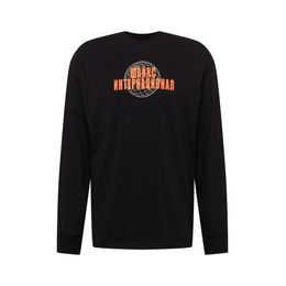 SHYX Sweatshirt 'Gladys' Damen Gr&ouml;&szlig;e XL orangerot / schwarz / wei&szlig;