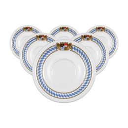 Seltmann Weiden Kaffeeuntertassen Compact Bayern &oslash; 14,7 cm 6er Set