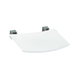KEUCO Plan Klappsitz 14980010051 Wandmontage verchromt/weiss