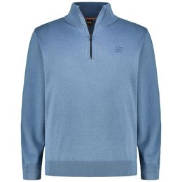 Gro&szlig;e Gr&ouml;&szlig;en BOSS Troyer mit Elasthan Farbe blau Gr&ouml;&szlig;e: 4XL