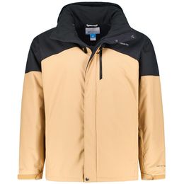 Gro&szlig;e Gr&ouml;&szlig;en Columbia Skijacke, mit Omni-Heat Reflective-Futter Farbe beige Gr&ouml;&szlig;e: 5XL