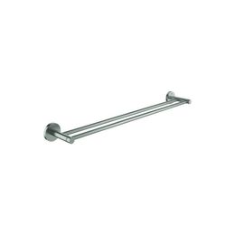 Grohe Essentials Doppel-Badetuchhalter 40802DC1 60cm, verdeckte Befestigung, supersteel