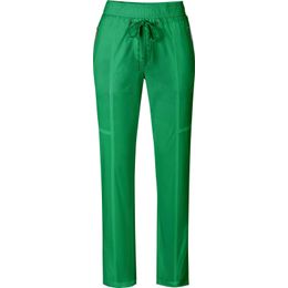 CR&Eacute;ATION L Damen 7/8-Hose mit Rei&szlig;verschluss-Taschen grasgr&uuml;n Gr&ouml;&szlig;e 38