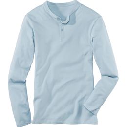 John Devin Herren Henleyshirt, hellblau, Gr&ouml;&szlig;e L (52/54)